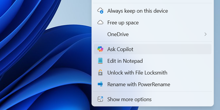 "Ask Copilot" on Windows 11 Is Useless: Here's How I Disabled It