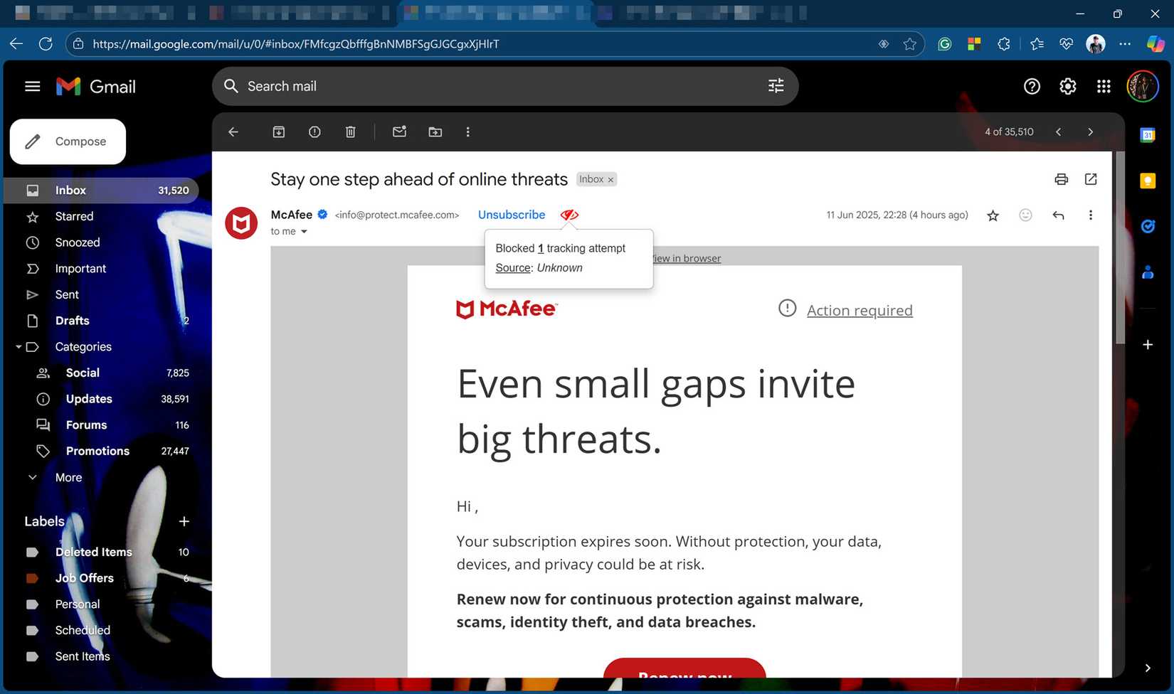 Your Inbox Is Full of Trackers: These 4 Extensions Block Them All