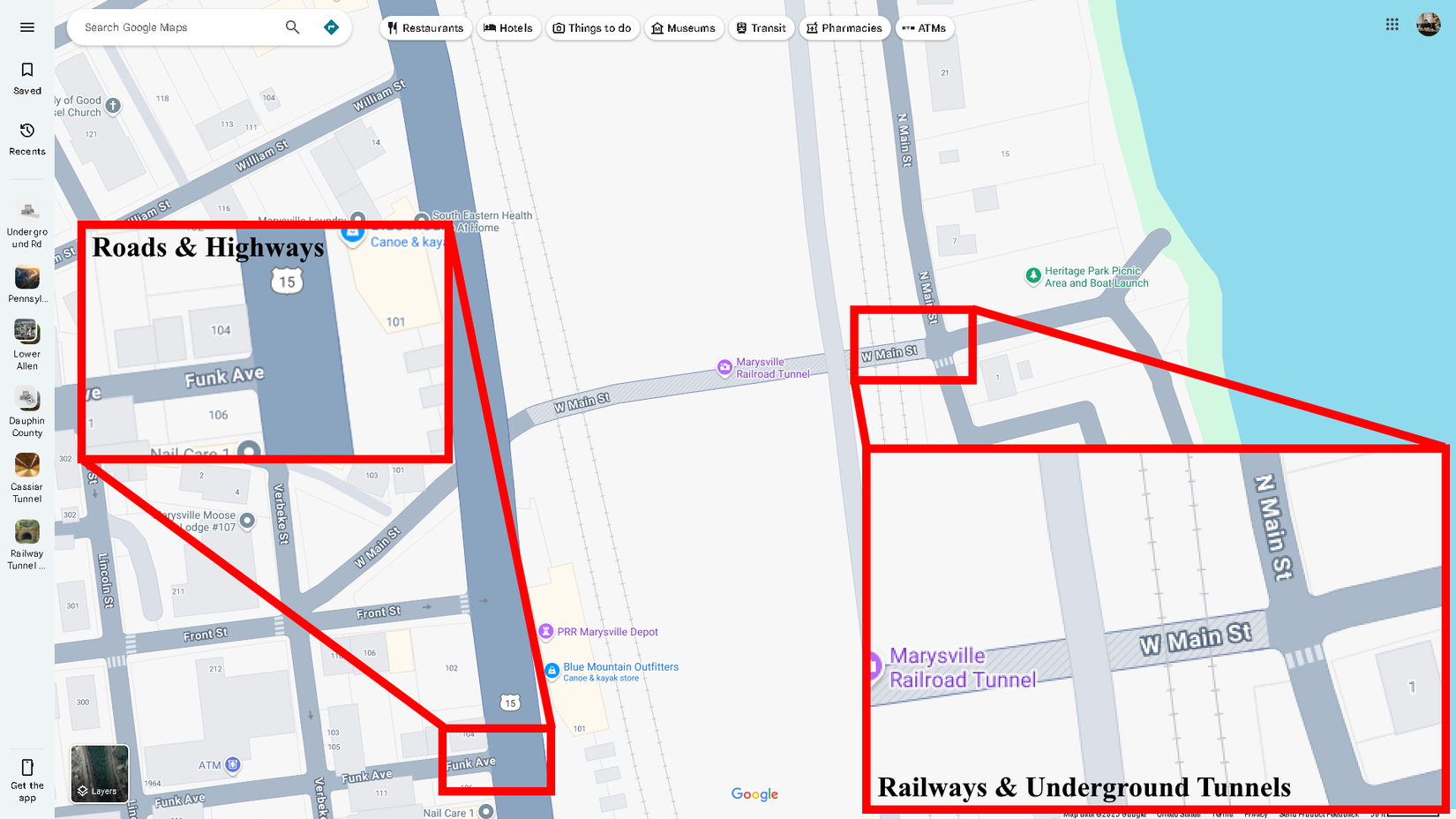What Do All the Colors on Google Maps Mean?
