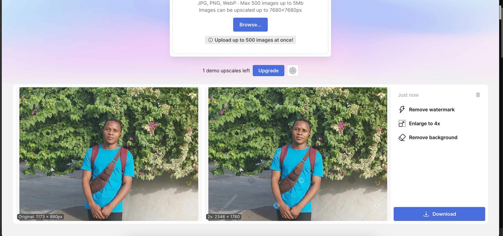 I Tested 8 Free AI Image Upscalers—This Is the Only One That Worked