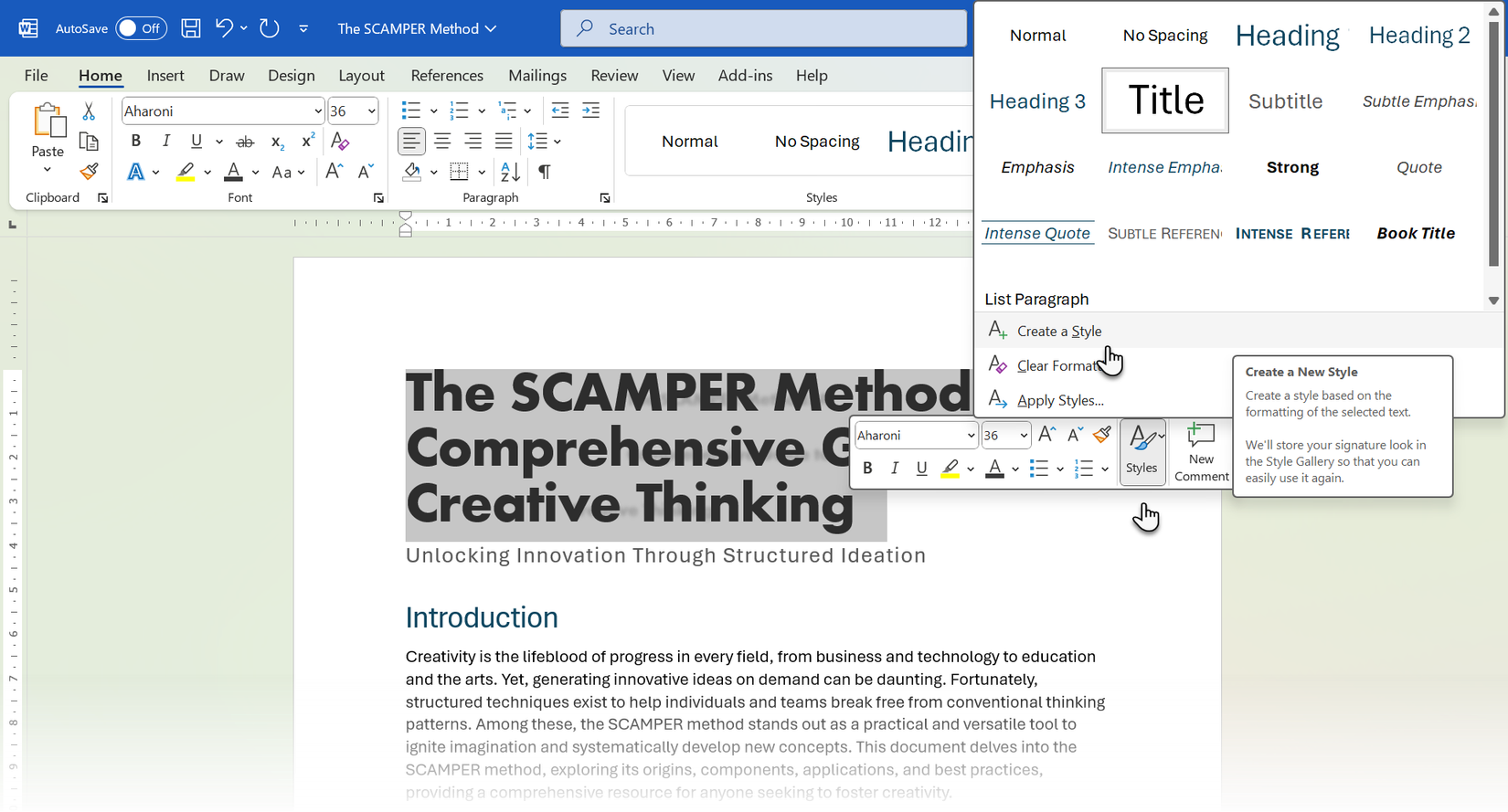 These Word Style Tweaks Make Document Editing Way Faster