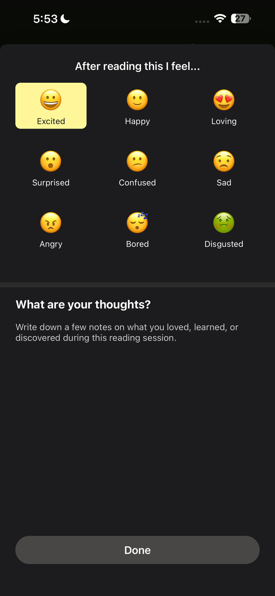 This reading app actually motivated me to finish more books