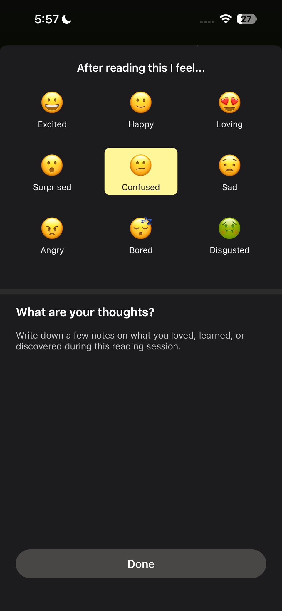 This reading app actually motivated me to finish more books