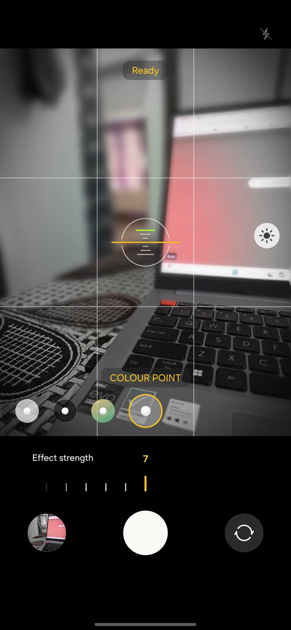 samsung colour point