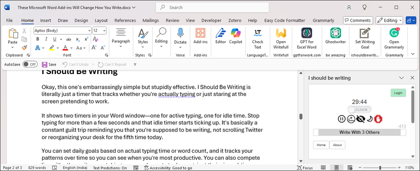 These Microsoft Word Add‑Ins Completely Transformed How I Write