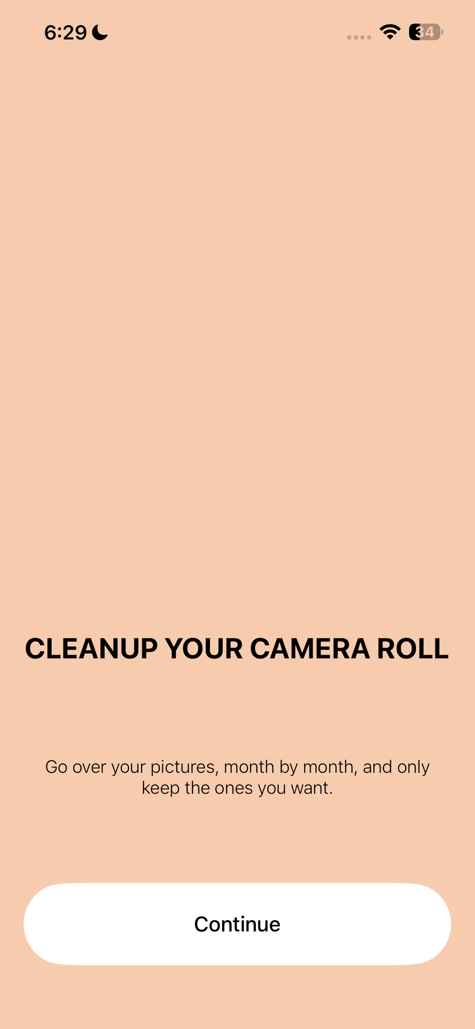 This weird app lets me delete photos like Tinder and I love it