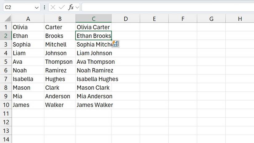 You're wasting time in Excel if you aren’t using Flash Fill