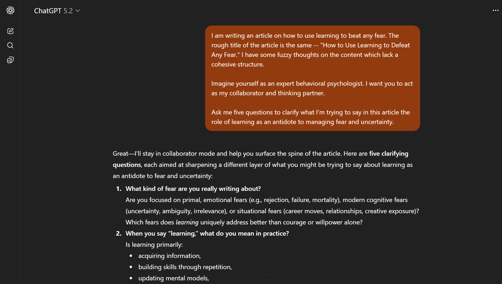 7 ChatGPT prompts that break writer’s block every single time