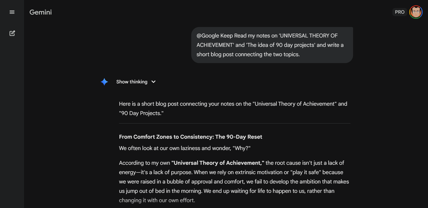 I didn’t expect Gemini to make Google Keep this much more useful