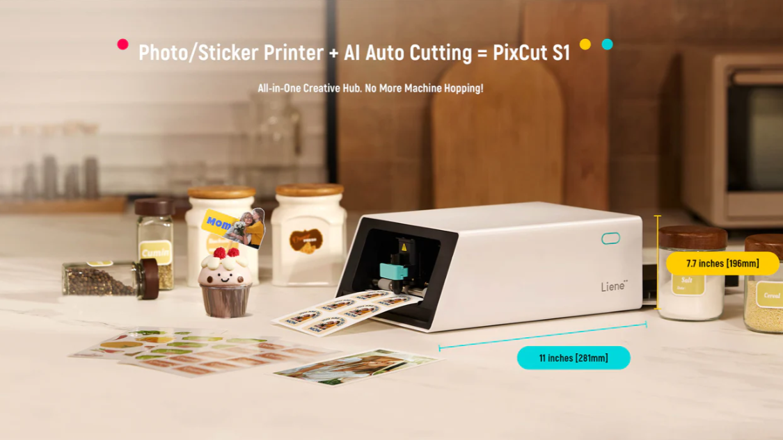 Liene redefines home crafting at CES with the PixCut S1 all-in-one ...