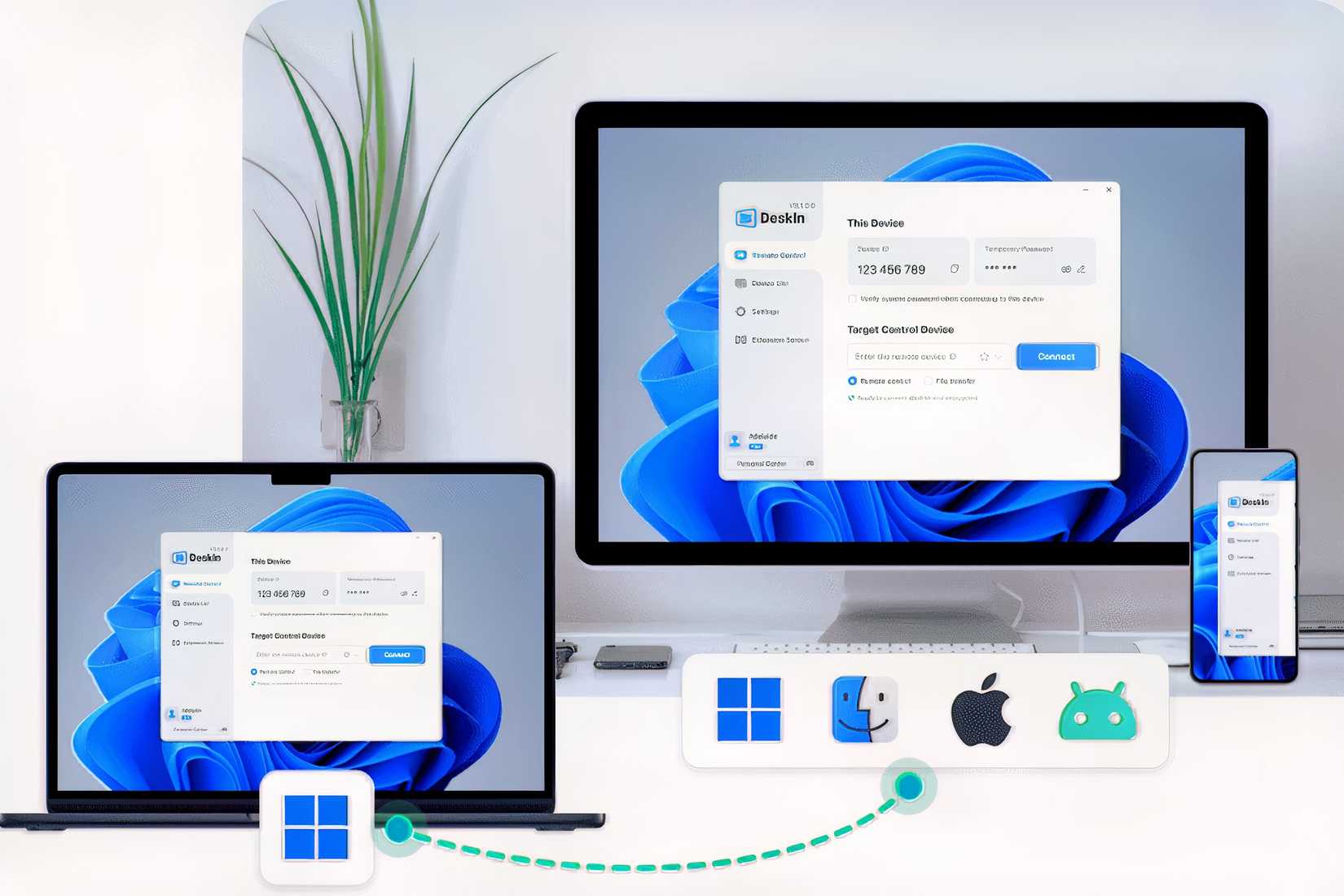DeskIn makes remote access easier for work and personal use