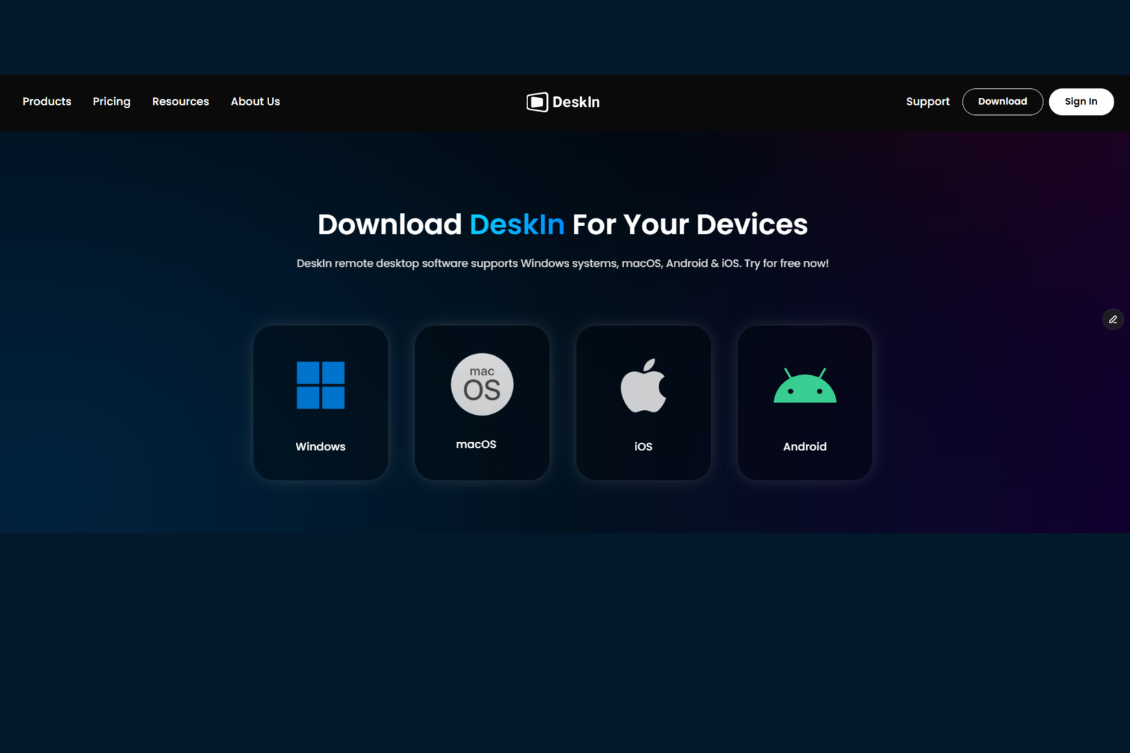 DeskIn makes remote access easier for work and personal use