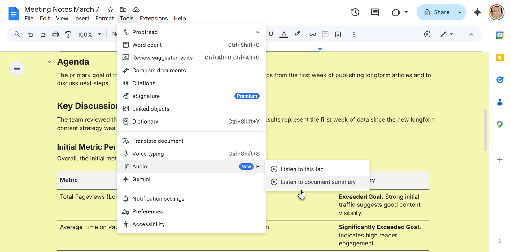 Google Docs has a hidden audio feature that's changed how I proofread
