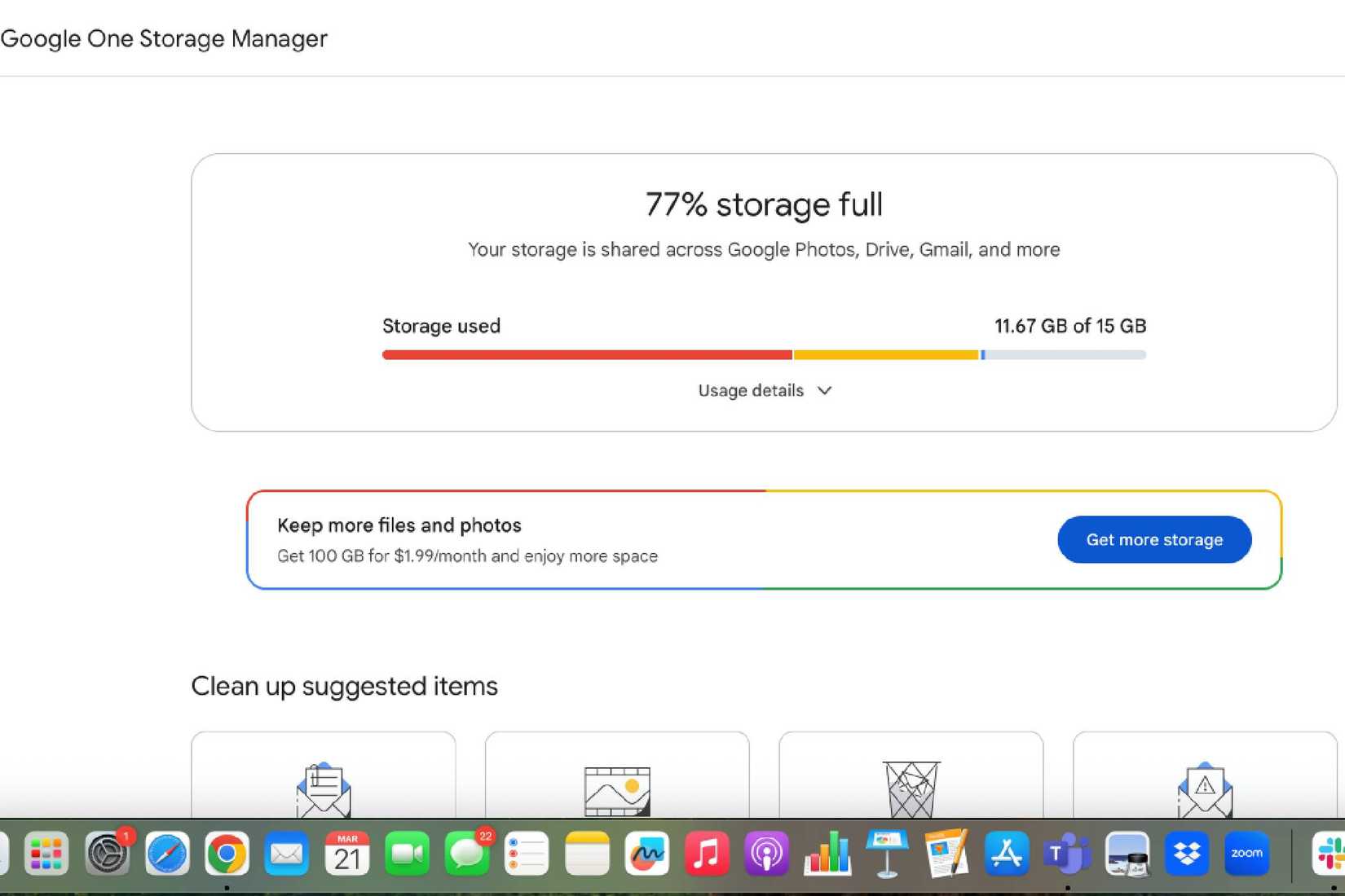 Google said I'm out of storage — but I found gigabytes hiding in this ...