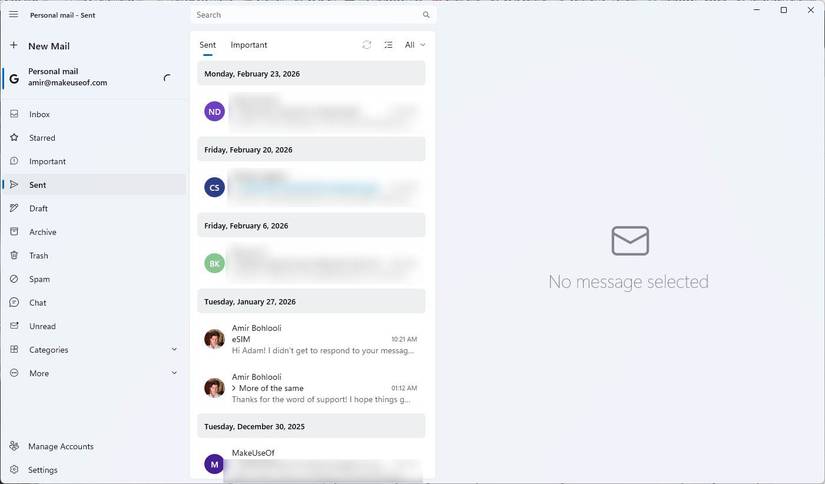 I still miss the Windows Mail app — this is the closest replacement I ...