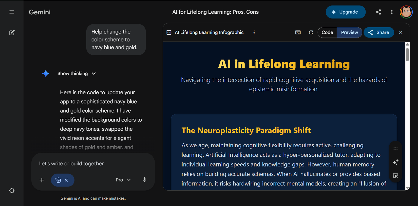 I turned a Gemini Deep research report into an infographic and wasn't ...