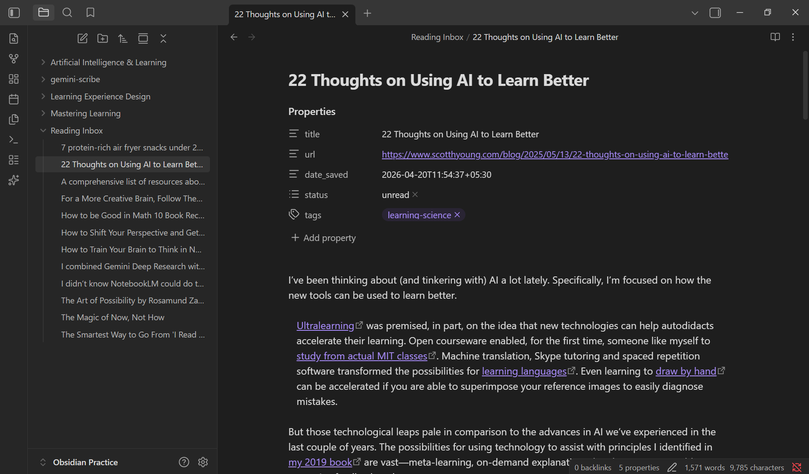 I solved my read-it-later bookmarks problem with a reading inbox in ...