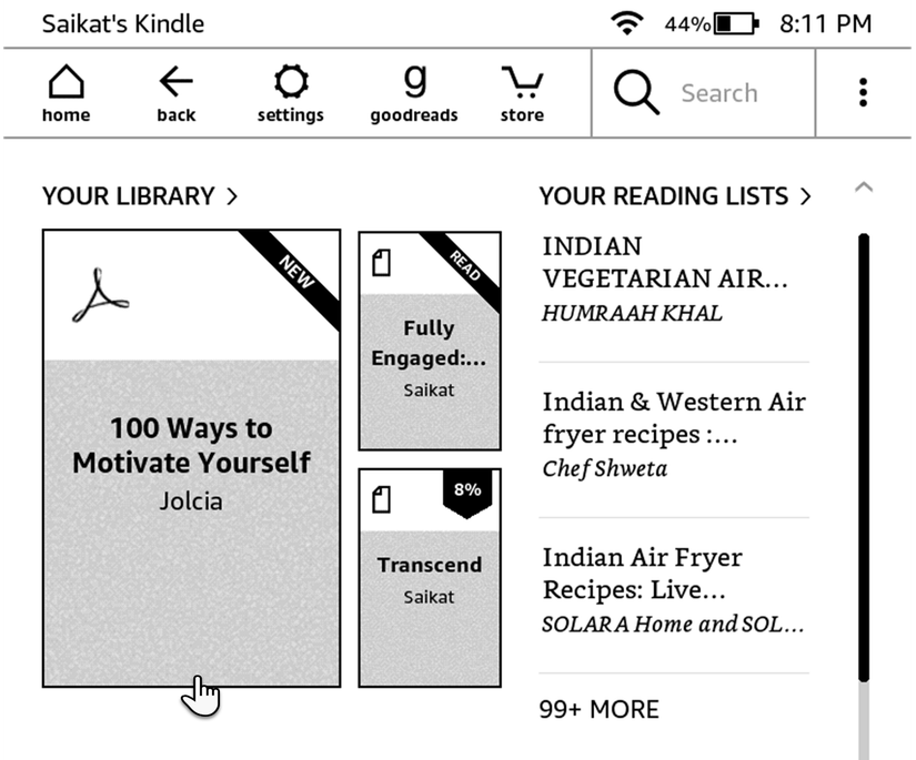 Your Kindle has a hidden email address that instantly delivers any document