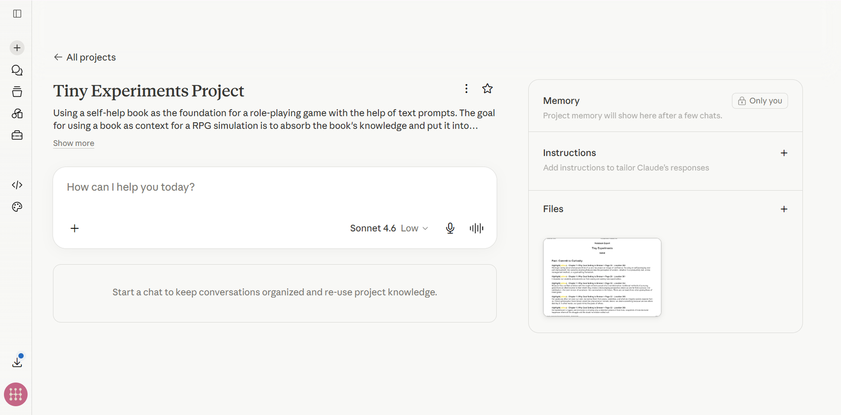 I turned a self-help book into a playable RPG with Claude — and finished it