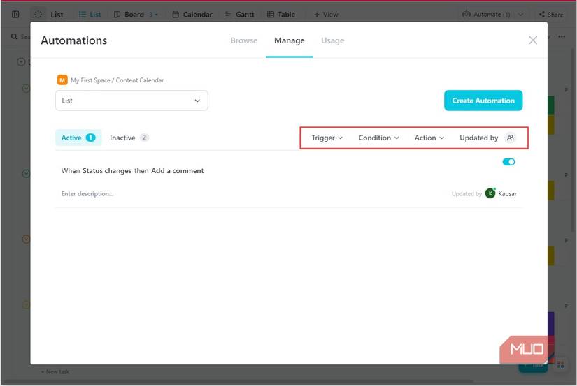 A Beginner’s Guide to ClickUp Automations