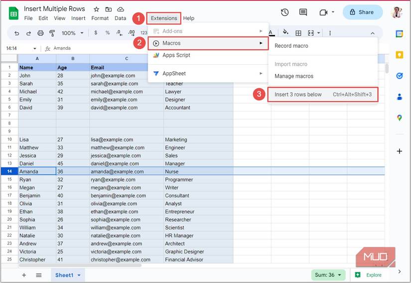 How to Insert Multiple Rows in Google Sheets: 5 Easy Ways