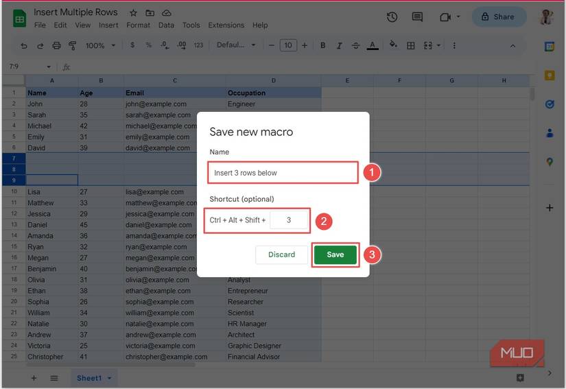 How to Insert Multiple Rows in Google Sheets: 5 Easy Ways