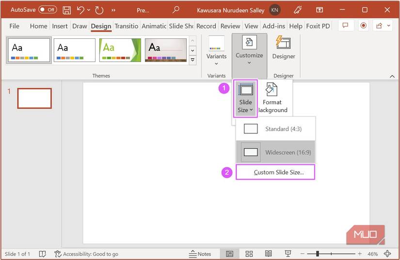 How to Design a Business Card in PowerPoint