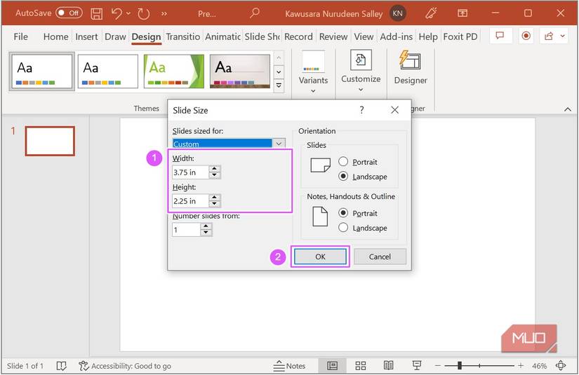 How to Design a Business Card in PowerPoint