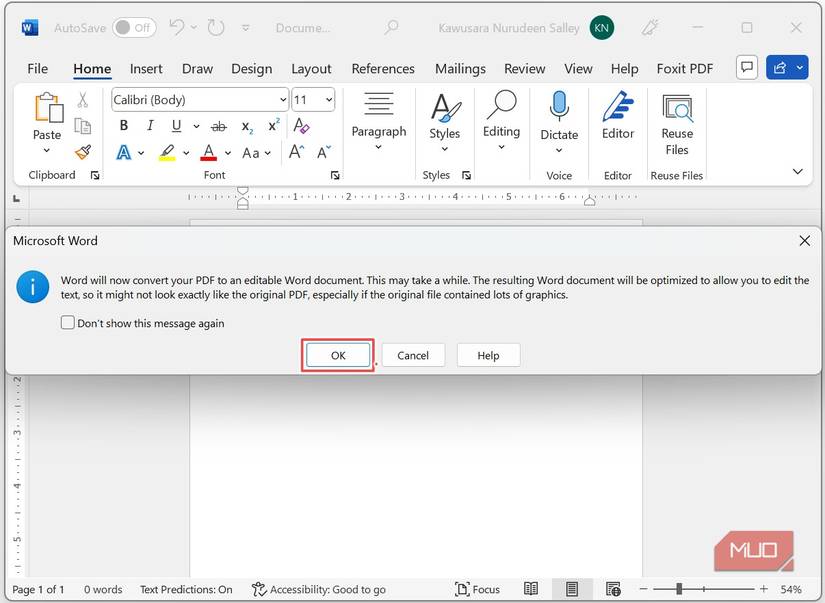How to Convert Images to Editable Text in Microsoft Word