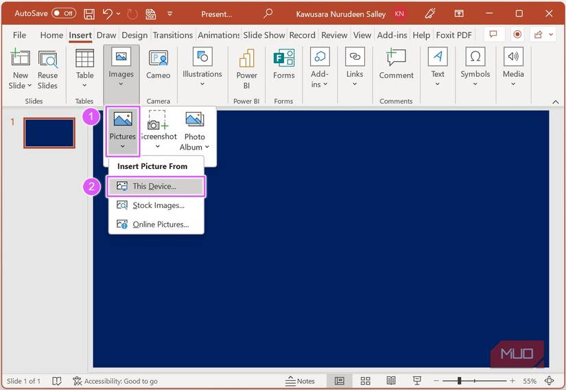 How to Create an Animated GIF in Microsoft PowerPoint