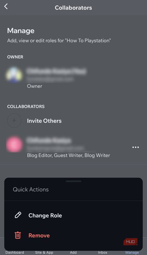 How to Add Collaborators on Your Wix Site