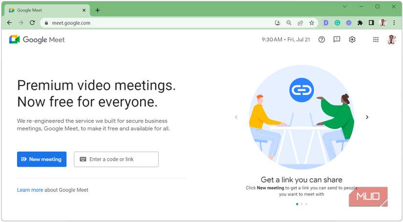How to Present Google Slides in Google Meet