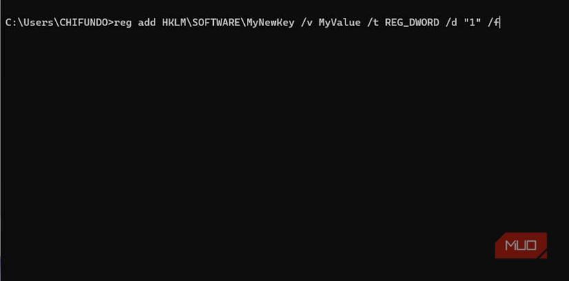 How to Edit the Windows Registry in the Command Prompt