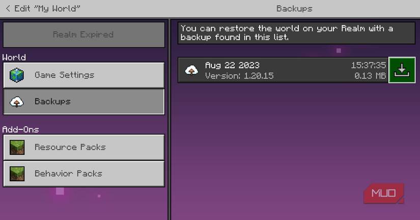 How to Unsubscribe From Minecraft Realms and Download Your Worlds