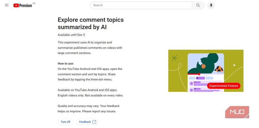 How to Test YouTube's Experimental AI Features Right Now