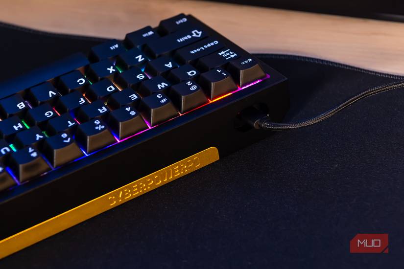 CyberPowerPC CK60 Review: A Hefty Customizable Mechanical Keyboard for ...