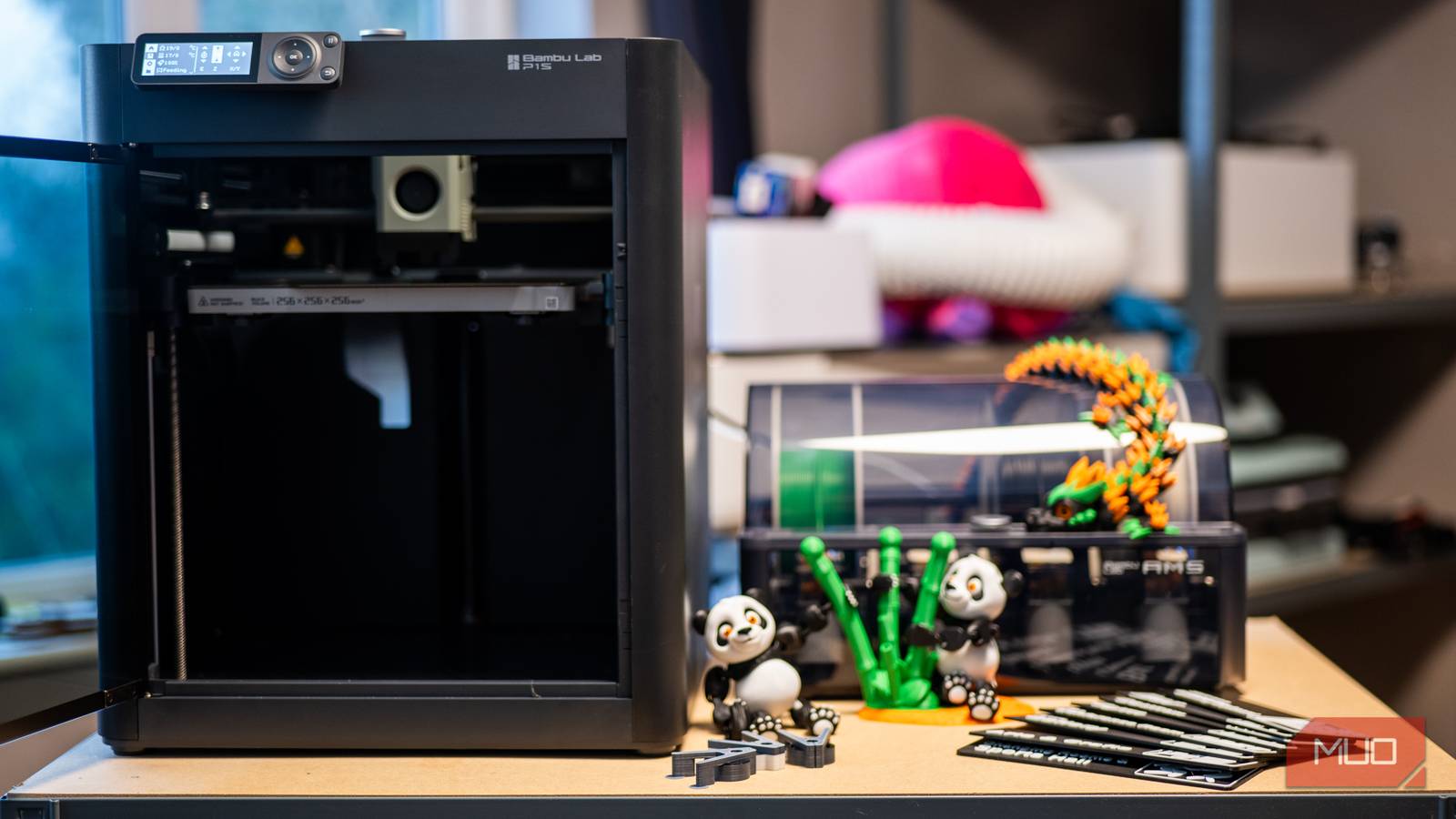 Bambu Lab P1S and AMS Combo Review: Affordable, Fast, Multicolor 3D ...