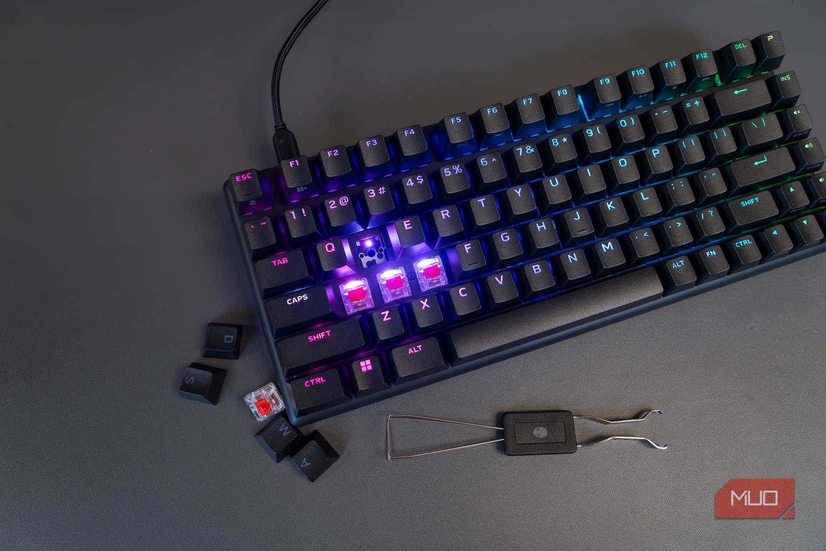 alienware keyboard lights
