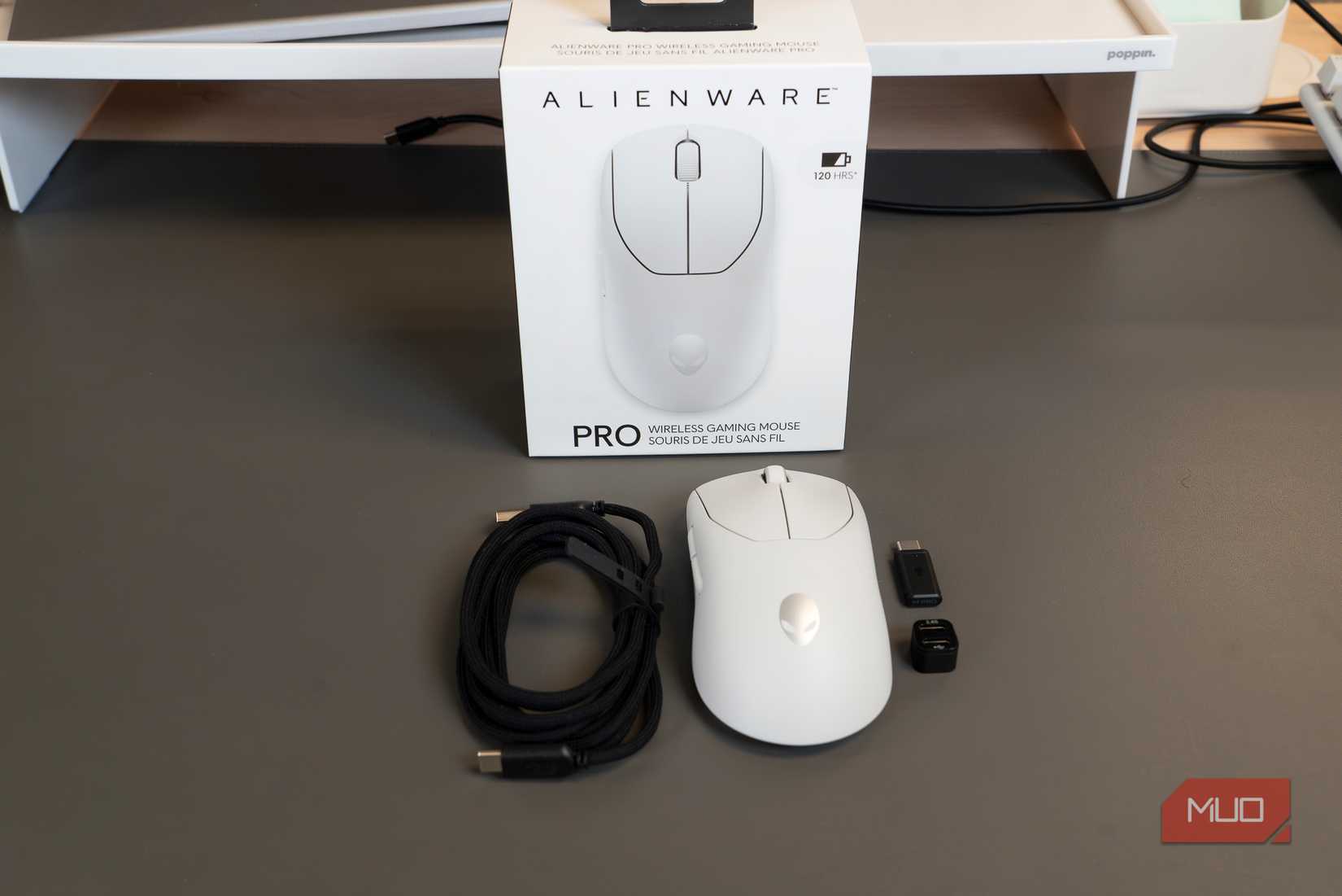 alienware wireless mouse white