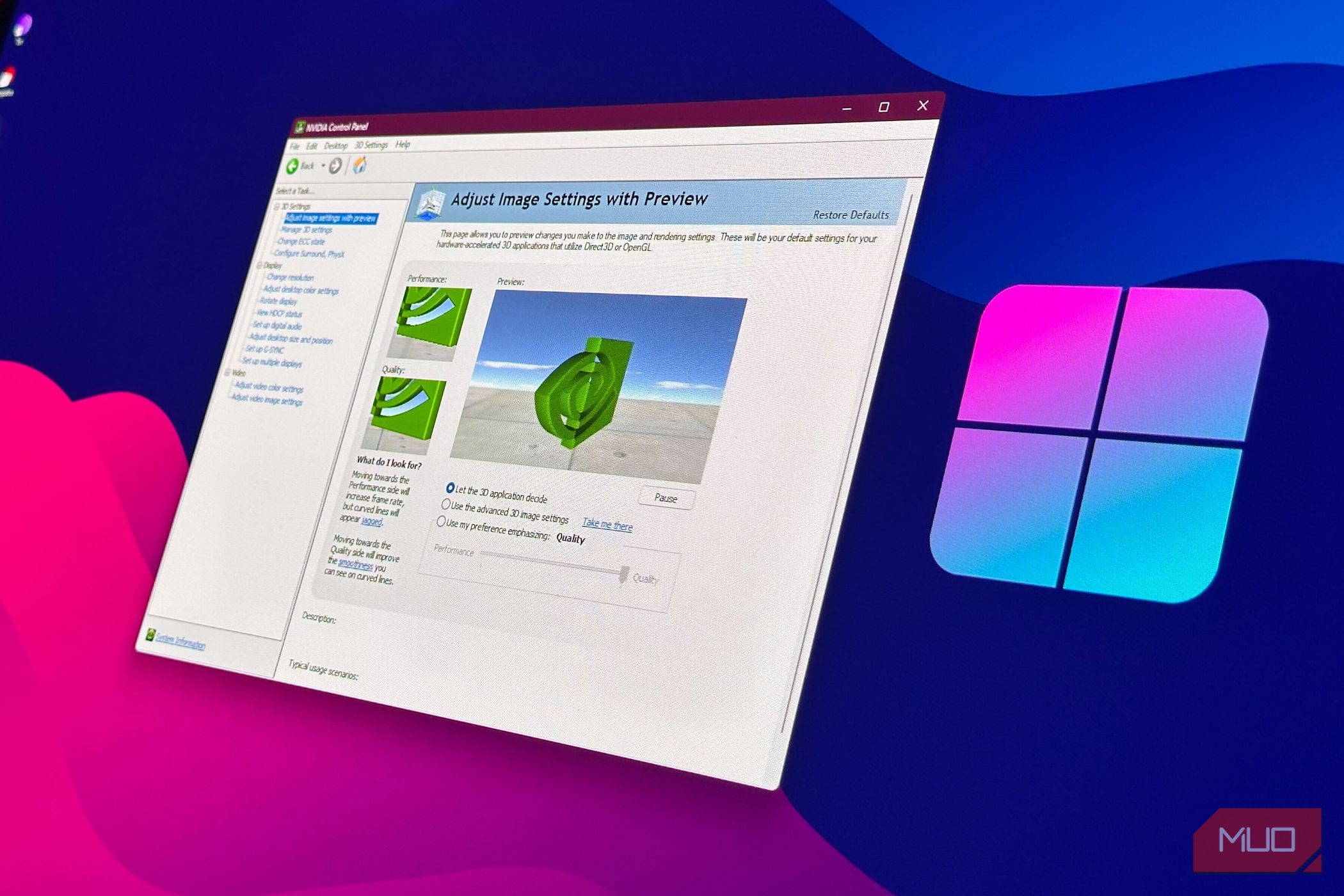 How to Fix the NVIDIA Control Panel Not Opening in Windows 11