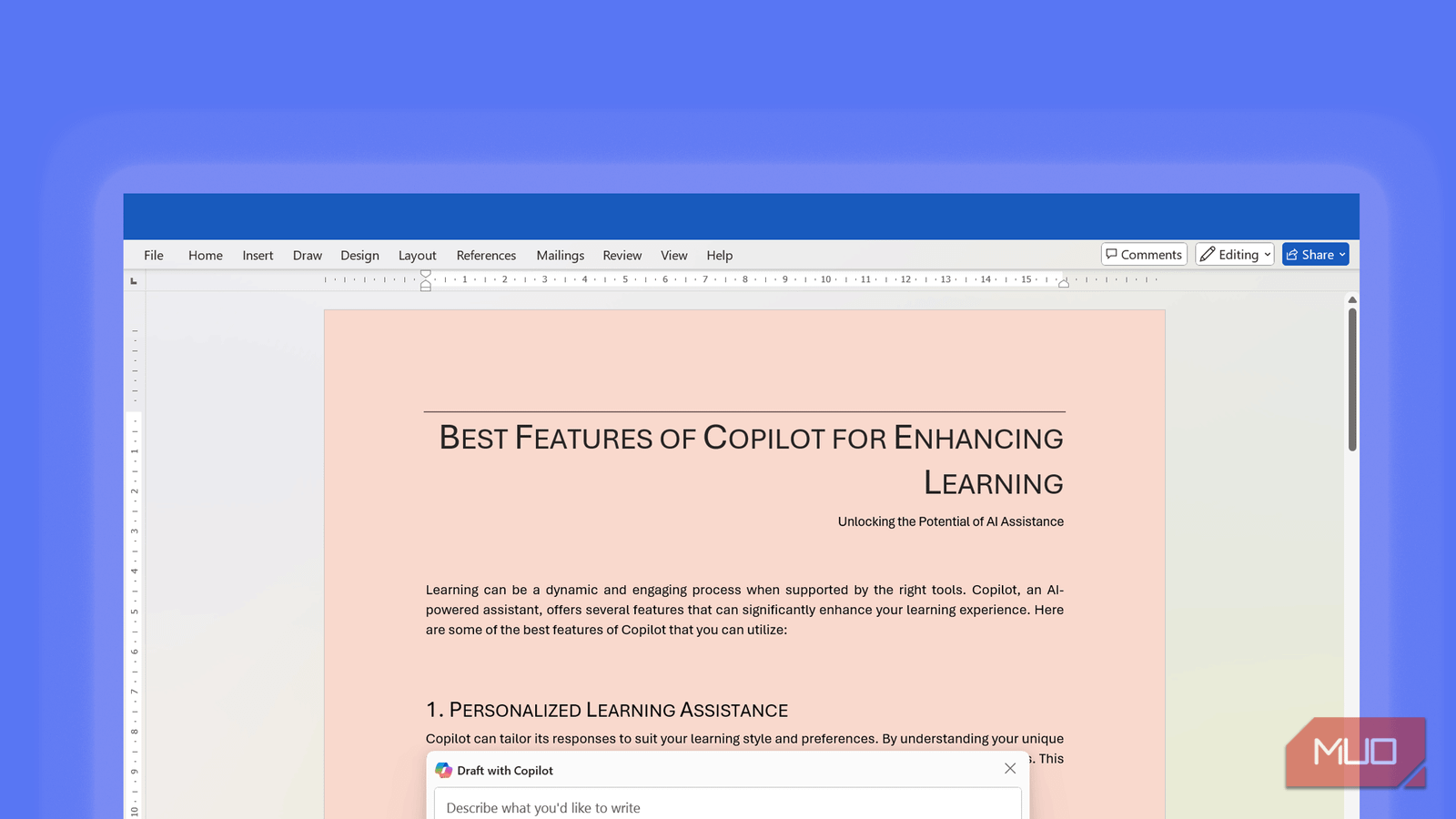 How I Use Copilot in Word to Instantly Simplify Complex Text
