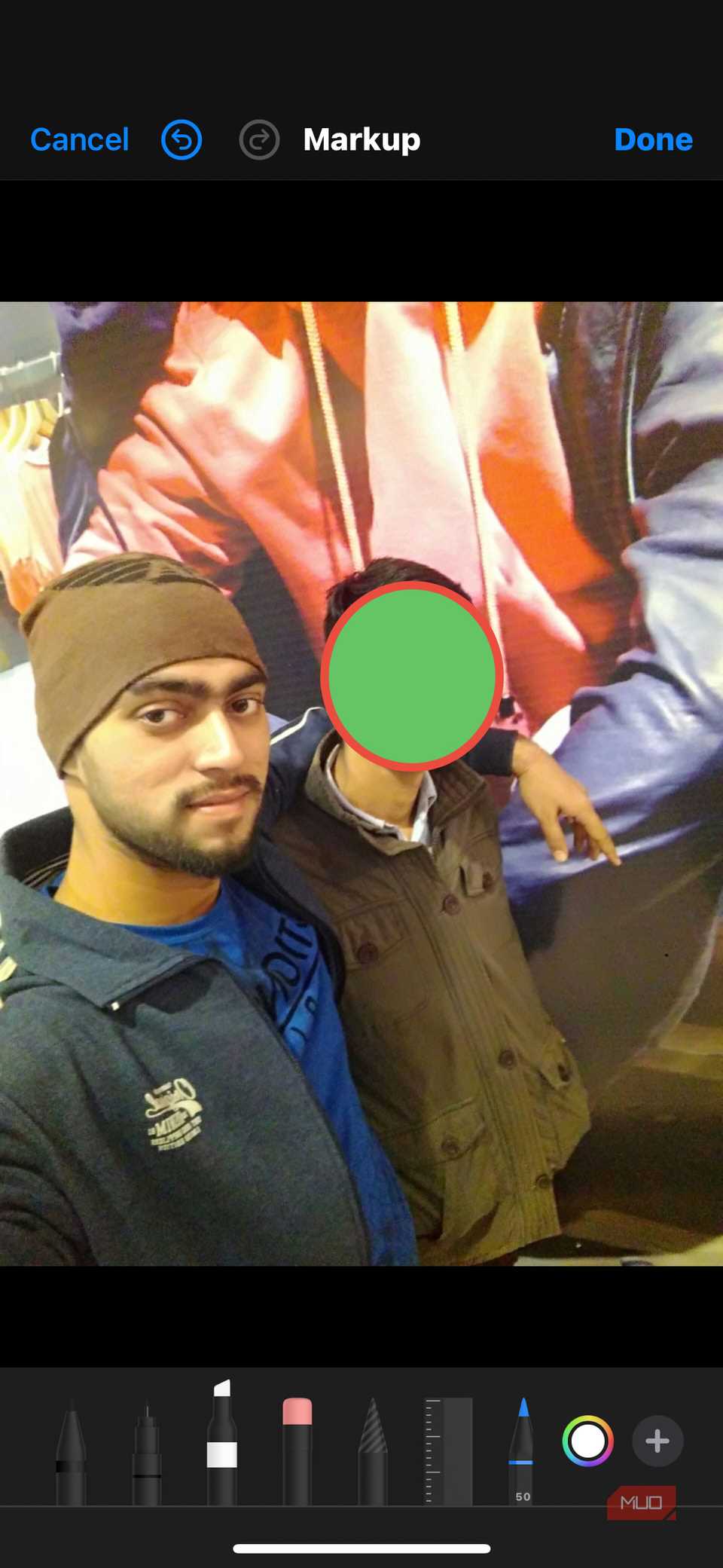 Your group photos need a privacy filter and markup has one