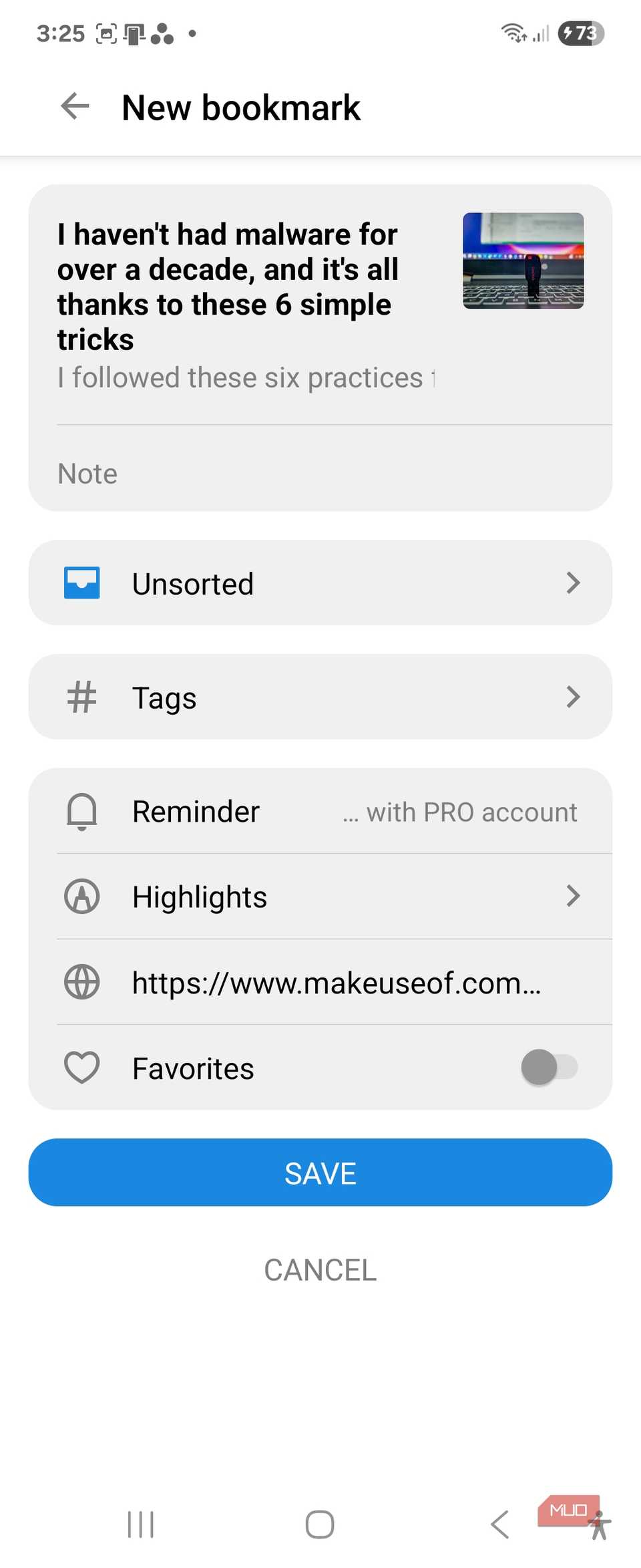 Bookmarks were pointless for me until this free app completely changed them