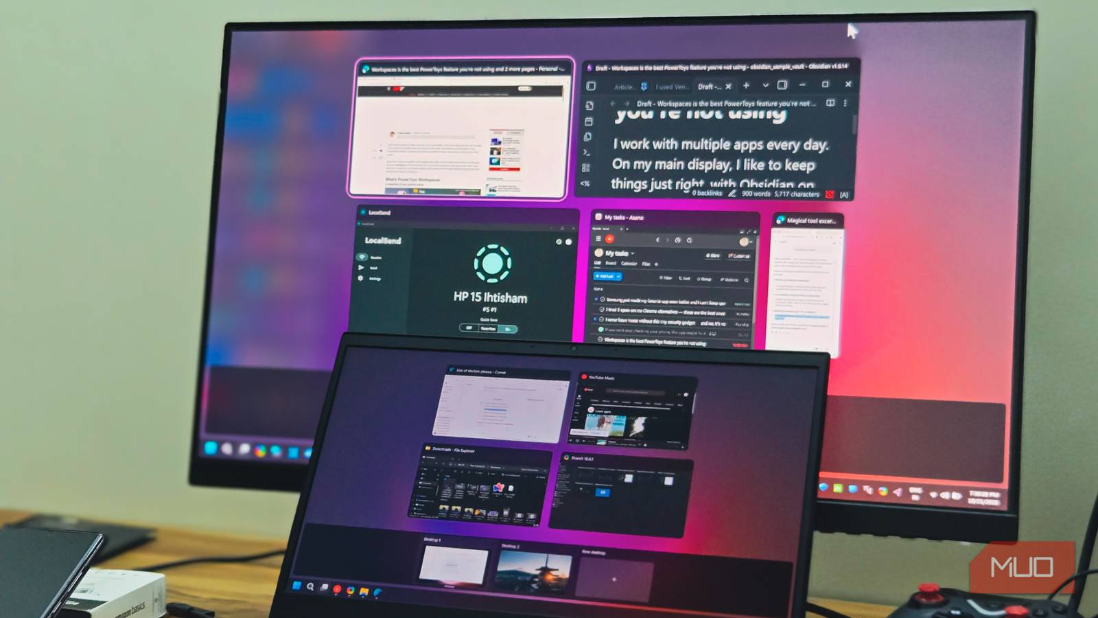 I turned my old Windows laptop into a perfect secondary screen