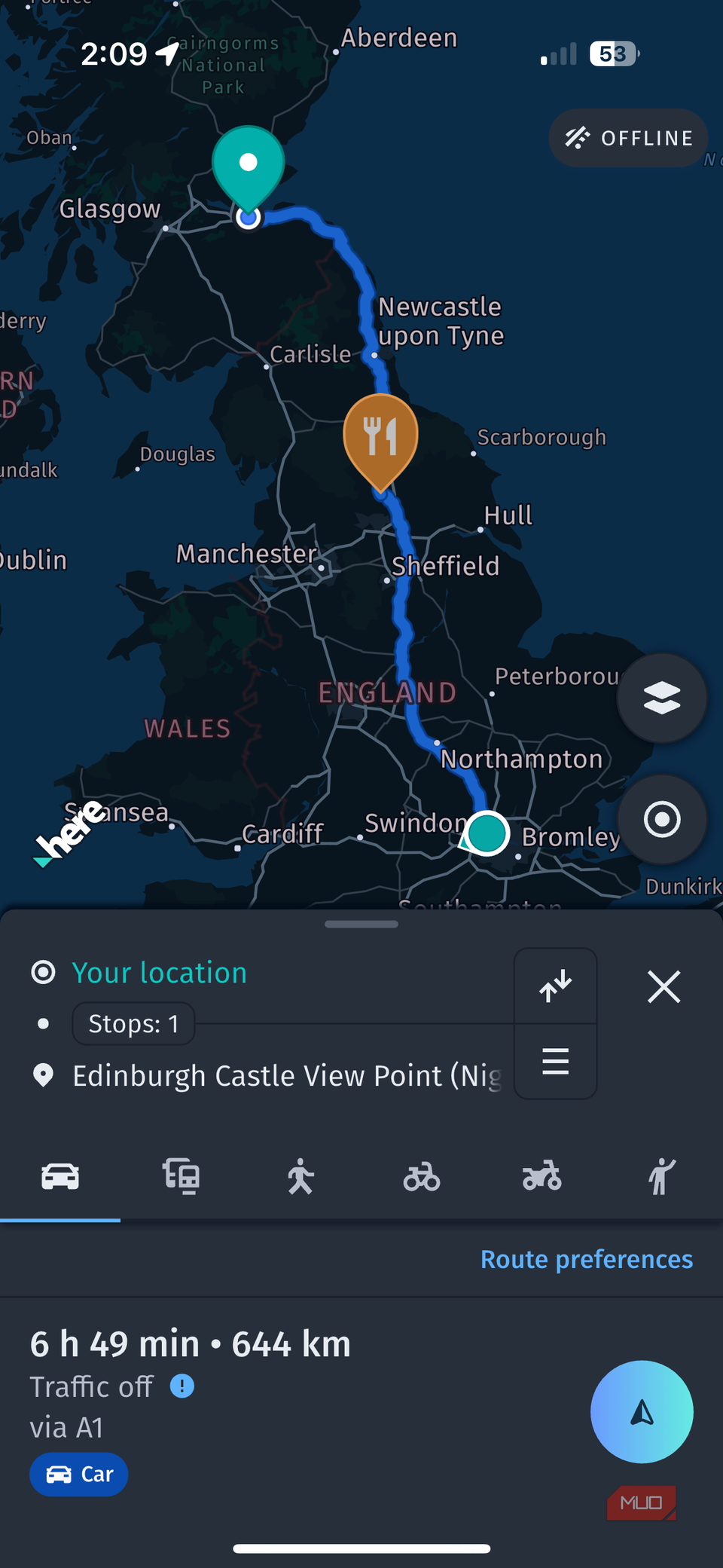 This free offline map app saved my road trip