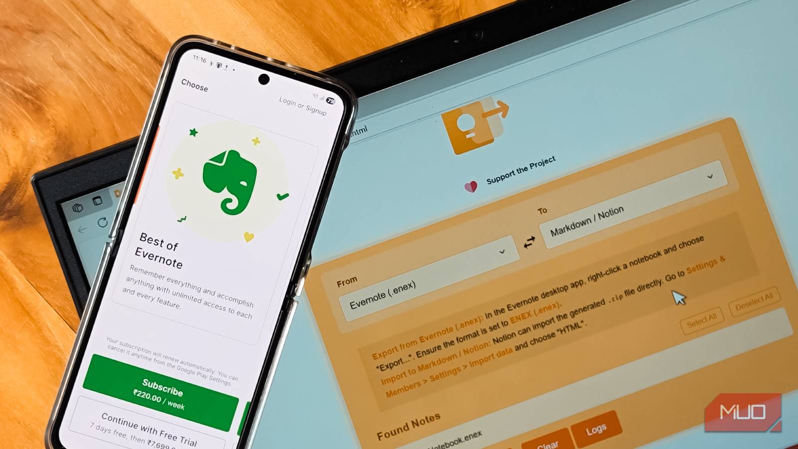 This free tool finally let me move from Evernote to a better app
