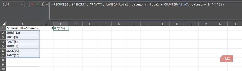 Learning REDUCE in Excel completely changed how I use spreadsheets