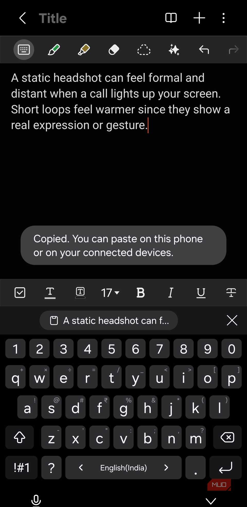 The new Samsung keyboard gestures make typing insanely fast