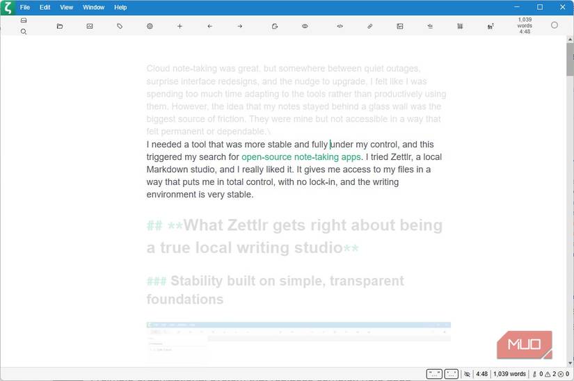 I replaced my online notes app with a fully local writing studio — and ...
