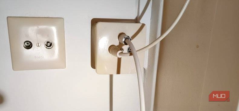 Yes, I run my home internet on a coax cable. No, it’s not a joke.